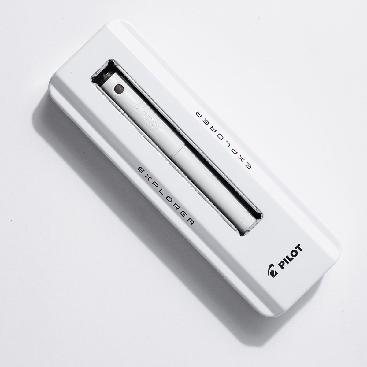 Pilot Explorer Rollerball - Gloss White - Pen City