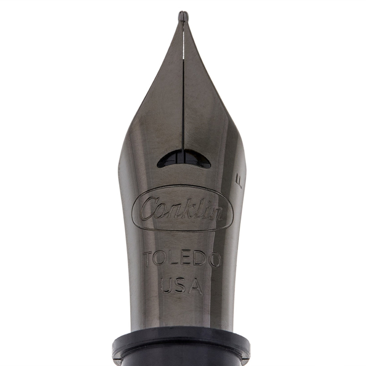 Conklin Endura Deco Crest Fountain Pen - Black - Pen City