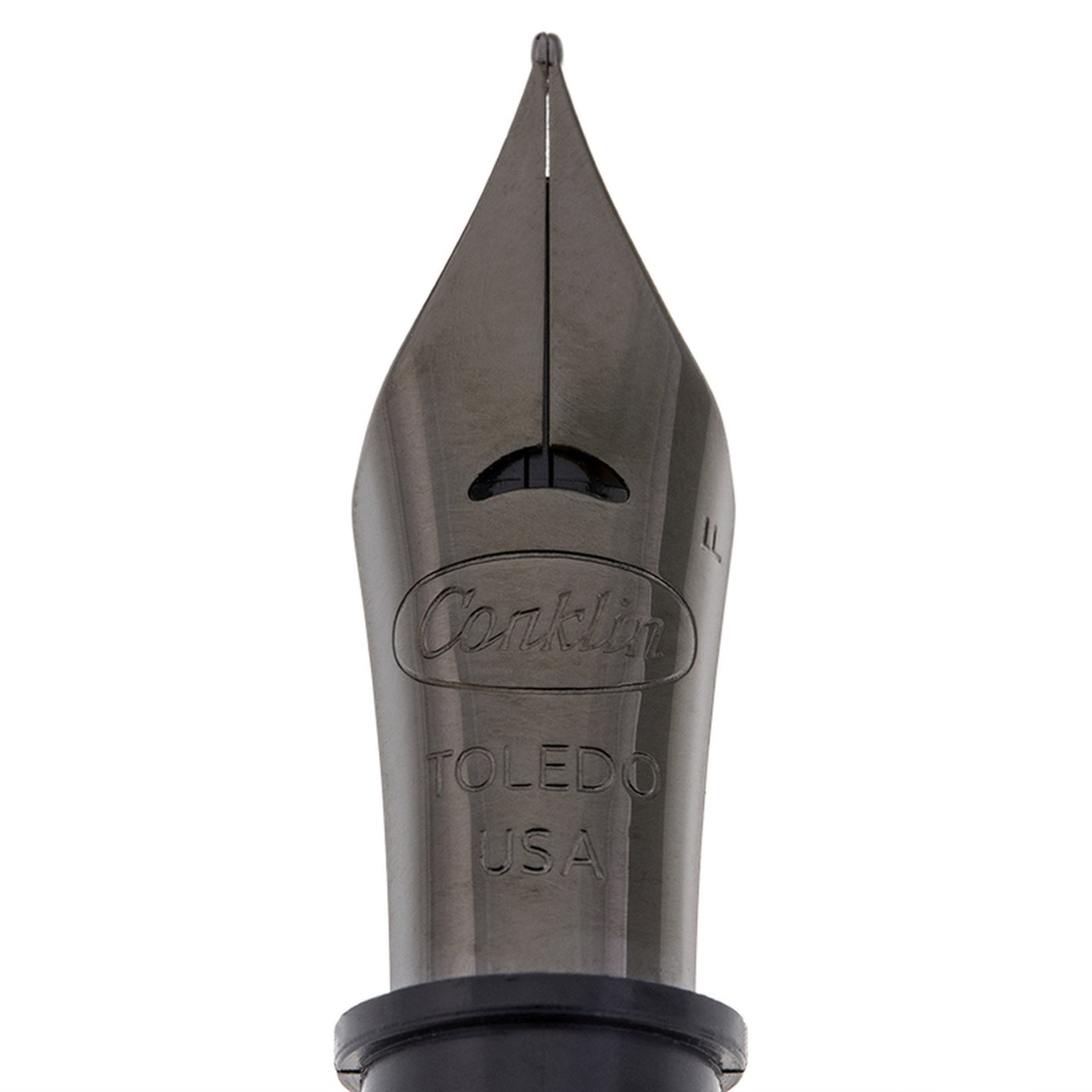 Conklin Endura Deco Crest Fountain Pen - Black - Pen City